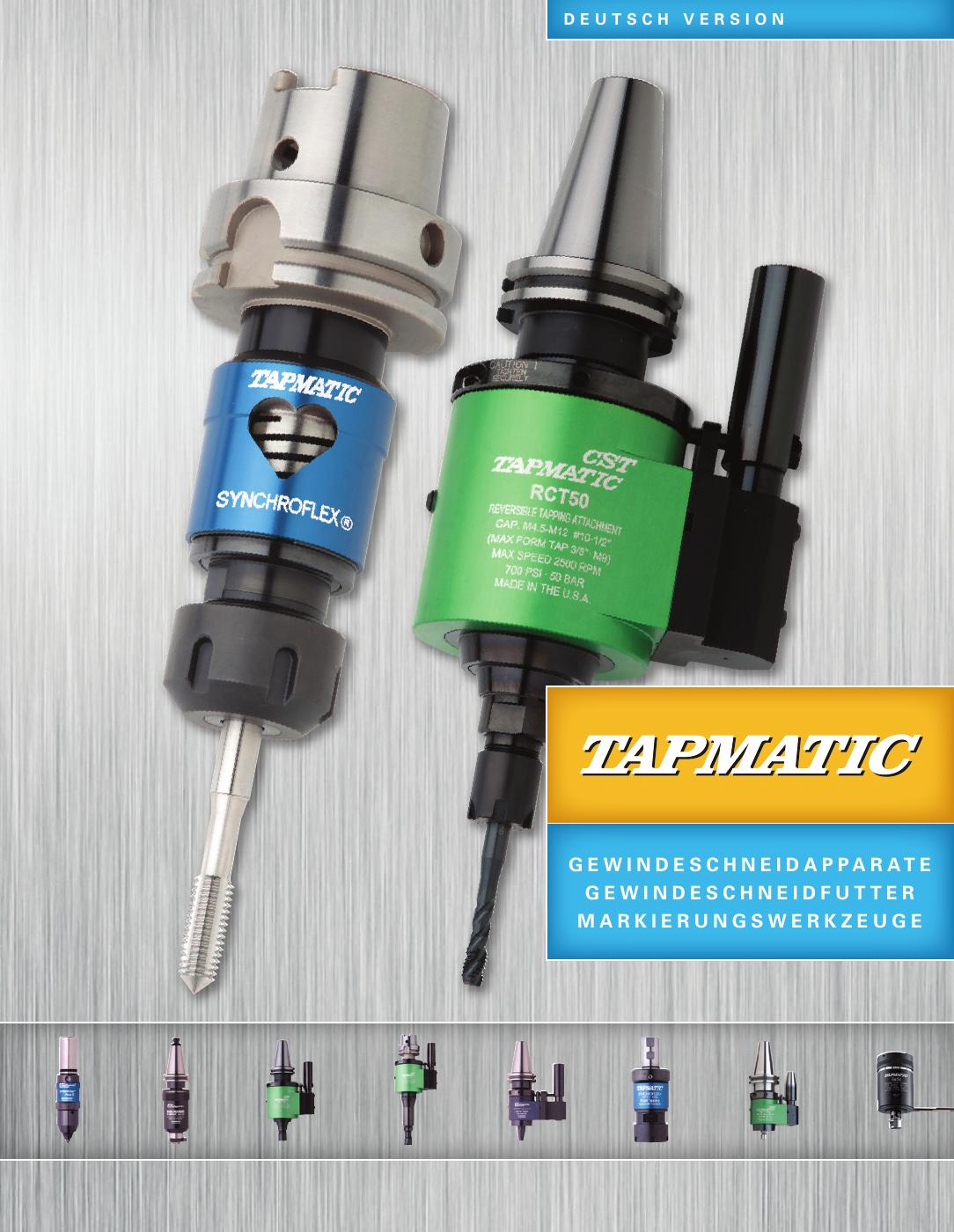 Tapmatic Catalog Deutsch